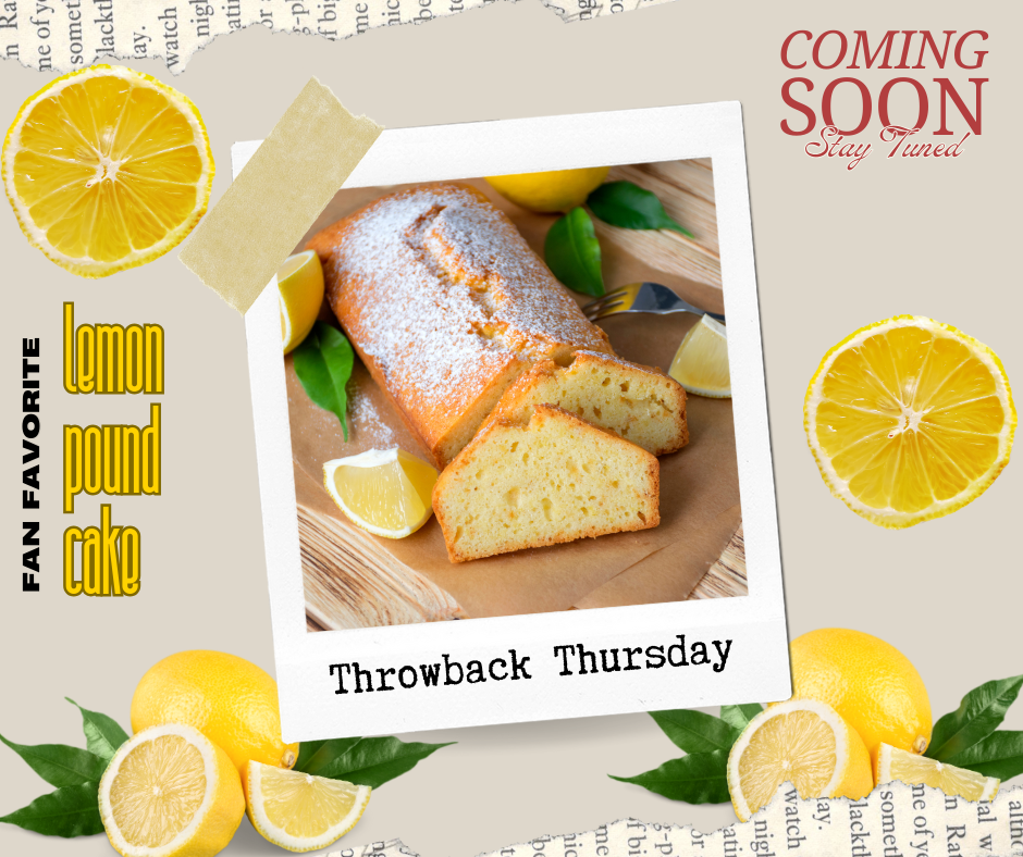 Throwback Thursday Lemon Pound Cake | Hometown Hippie Elevated Edibles